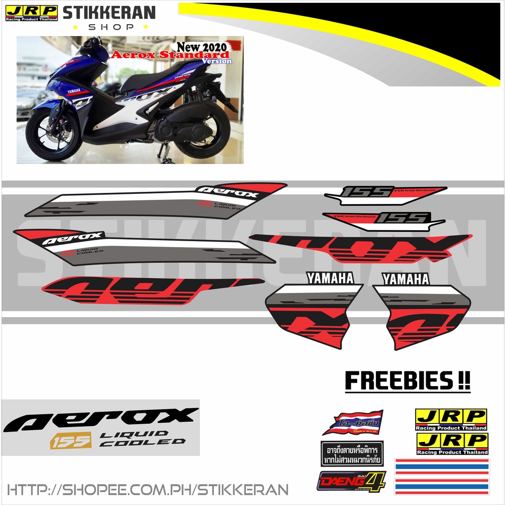 AEROX V1 2020 THAILAND STOCK DECAL | Shopee Philippines