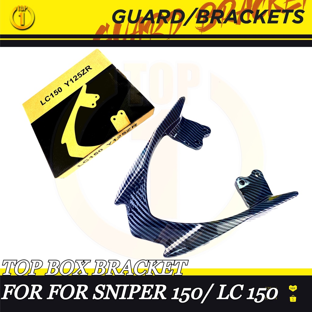 TOP1 Carbon Grab Bar For Sniper 150/ LC 150/Y125ZR | Shopee Philippines