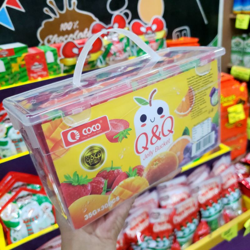 COCO Q&Q JELLY Bucket 35gx30pcs. | Shopee Philippines