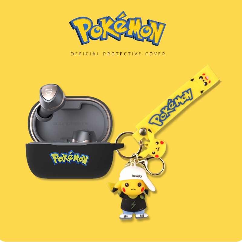 SoundPEATS Mini/Sonic Pro Earphone Case Silicone Shock-Resistant ...