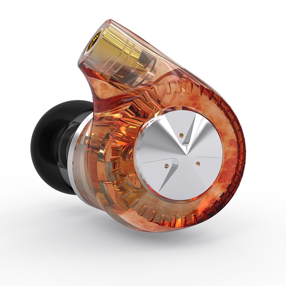 FENGRU B2 Transparent Resin 17.8 ohm In Ear Earphone Graphene Dynamic ...