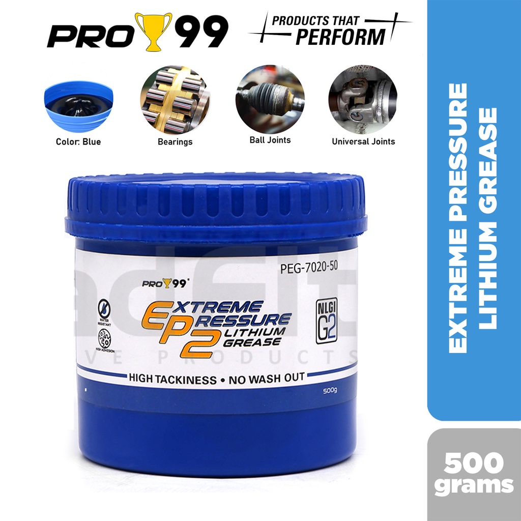 PRO-99 Extreme Pressure EP2 Lithium Grease NLGI 500g - PEG-7020-50 ...