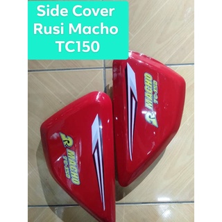 (COD) Side Cover Rusi TC150/RUSI 150 Blue / Red / Black | Shopee ...