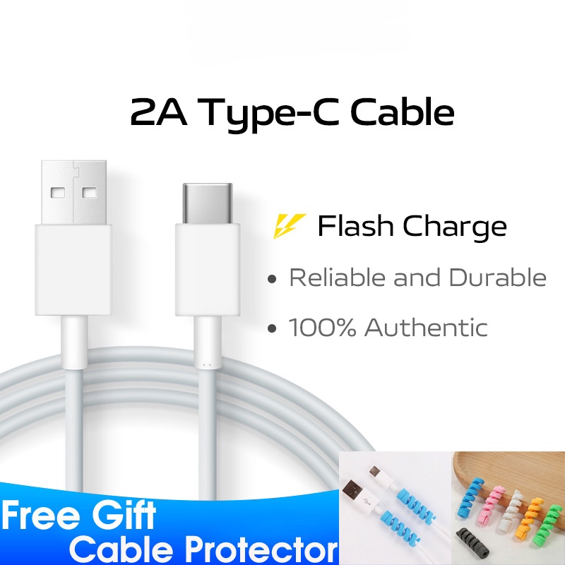 TYPE-C-2A Type-C USB Cable 1 Meter Charger Cable For vivo oppo xiaomi ...