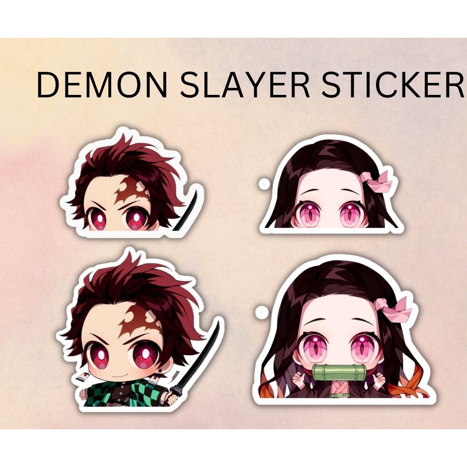 Demon Slayer: Kimetsu no Yaiba Stickers | Shopee Philippines
