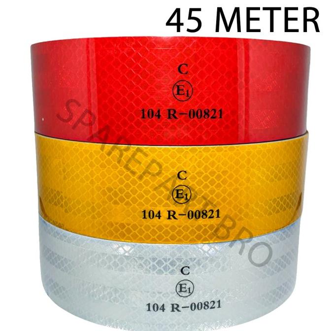 Reflector Sticker 45meter x 5cm CE LOGO Quality 3M,reflective, PET ...