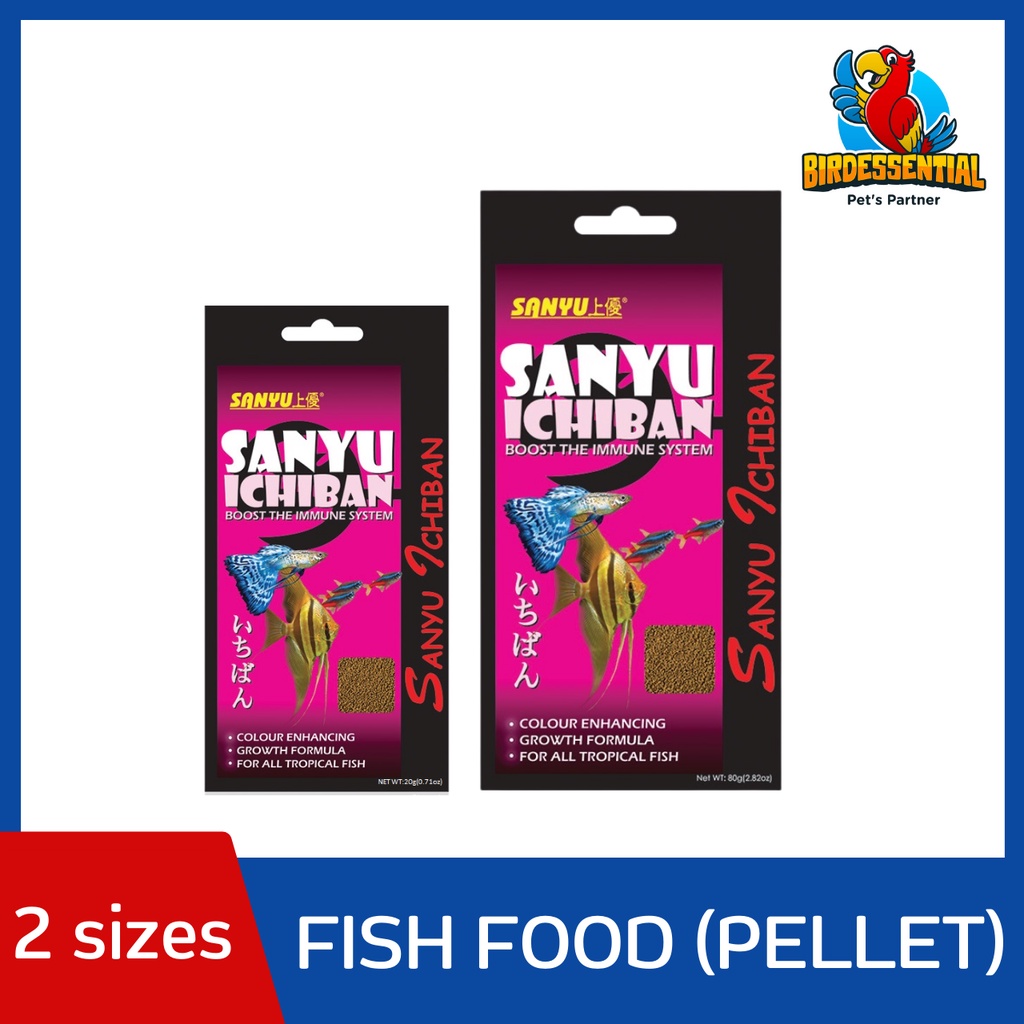 Sanyu Ichiban Tropical Fish Food | Shopee Philippines