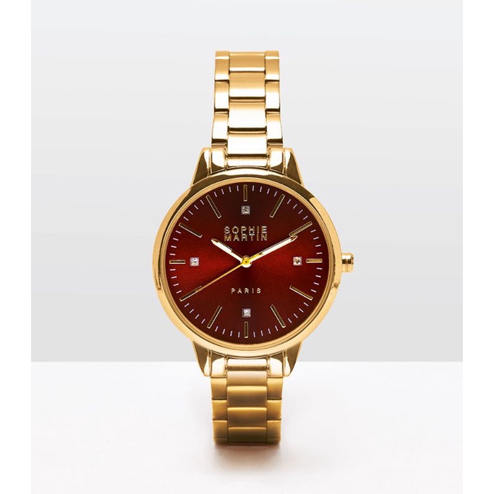 Carlotta GOLD SOPHIE MARTIN Watch | Shopee Philippines