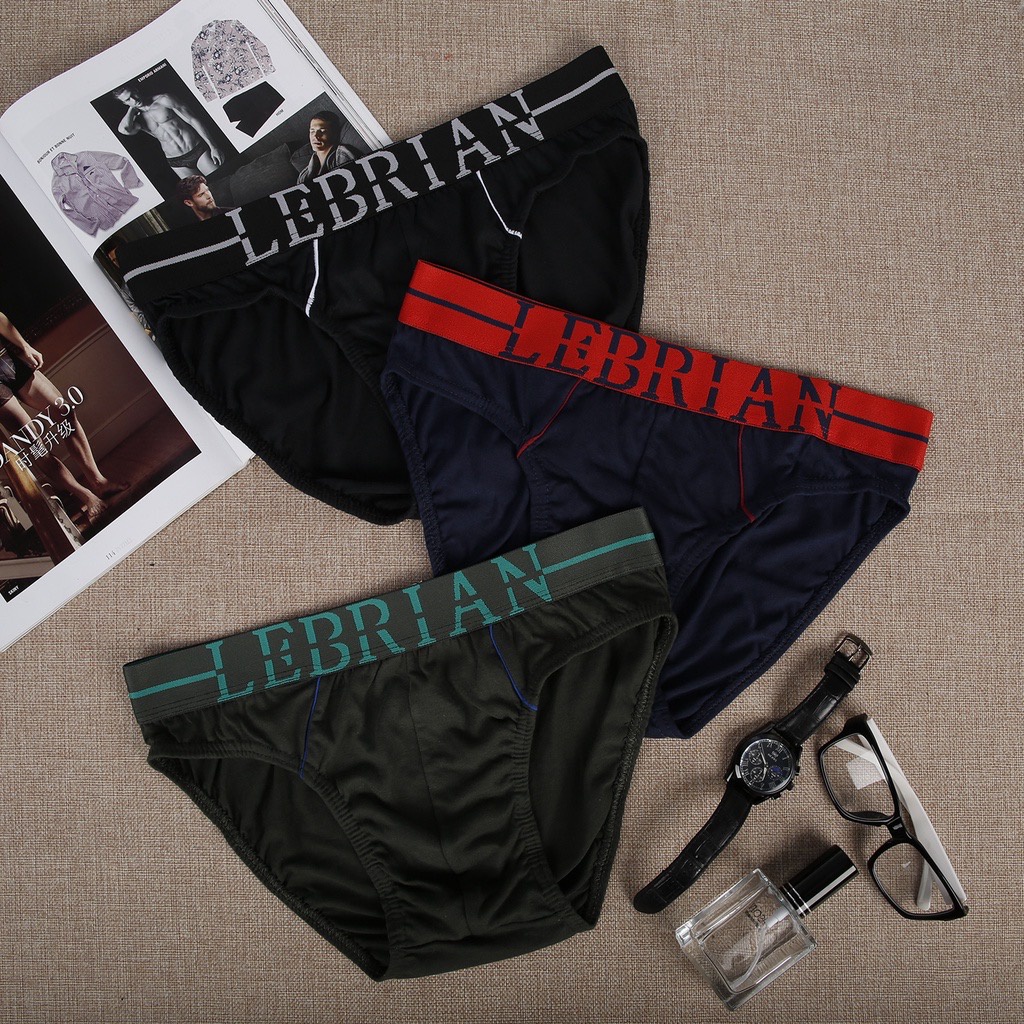 LE BRIAN BRIEF 3IN1 FOR MEN #0707 | Shopee Philippines