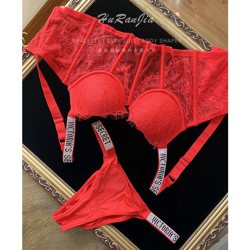 Lace bra diamond lettering lingerie brand design lace bra L0TN | Shopee ...