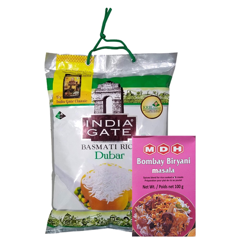 5kg India Gate Dubar Basmati Rice (Shelf life: 2 years) | Shopee ...