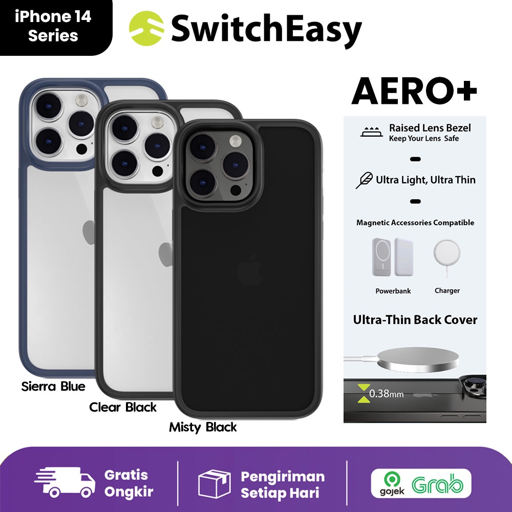 Case For iPhone 14 Pro Max Plus SwitchEasy Aero Plus Magsafe Hybrid Casing | Shopee Philippines