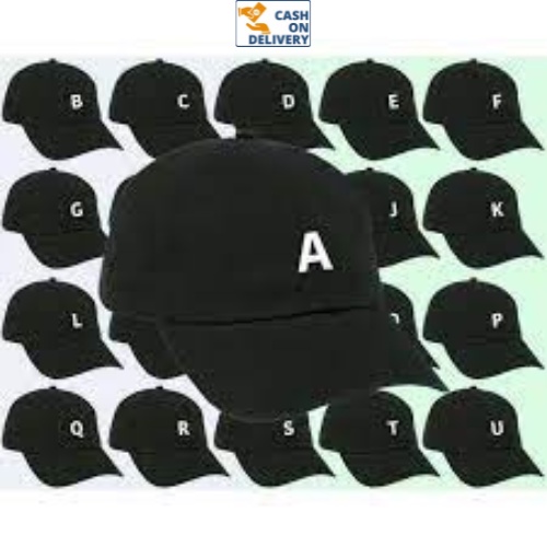 Letter Hat/Alphabet Hat Embroidered Embossed Boys Girls Teenagers Adult ...