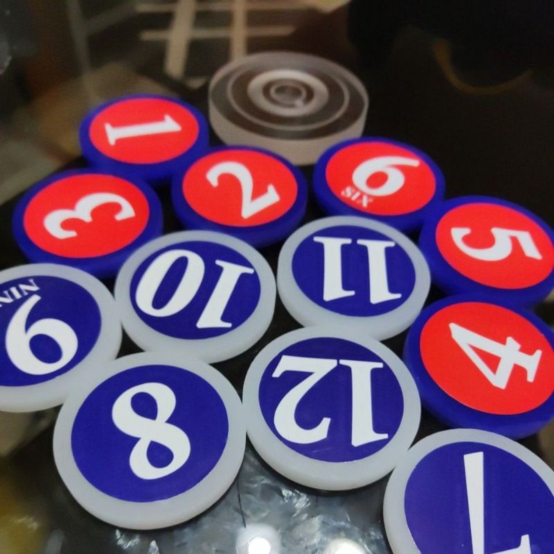 Pool Chips / Pitcha ( PREMIUM ) Fiber - Acrylic ( PILIPINAS ) Picha ...