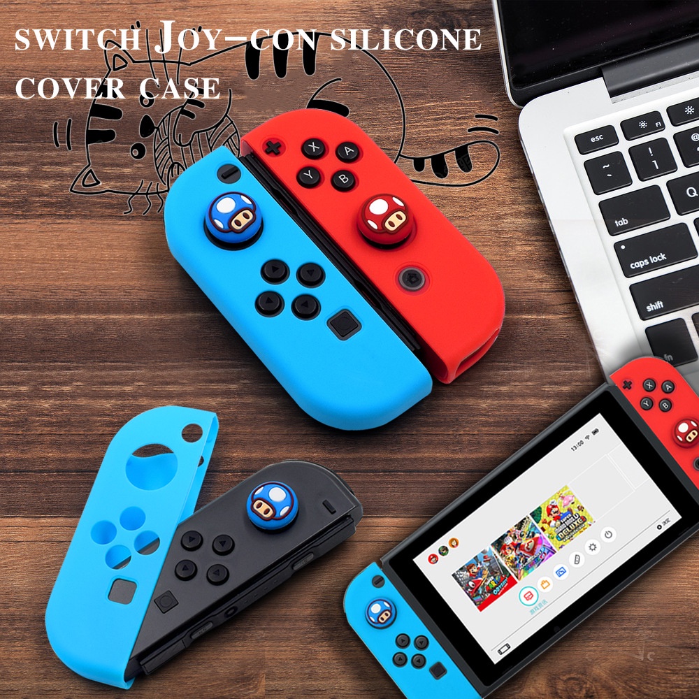 New Nintendo Switch OLED Model Protector Soft Silicone Case Skin ...