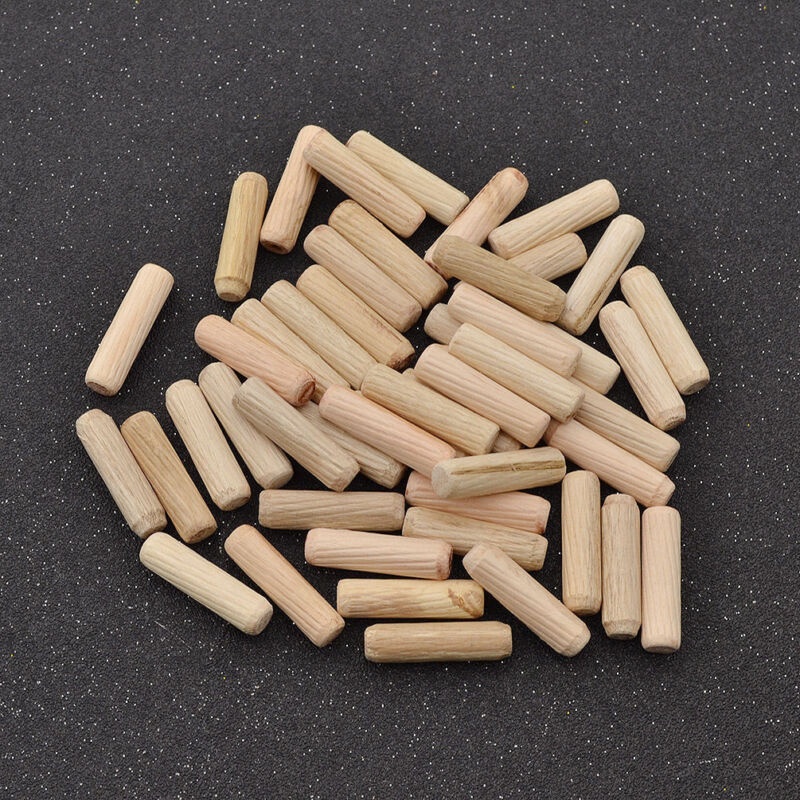 50x wooden dowels Corrugated dowel connections 6x30/6x40/8x30/8x40mm dowel accessories | Shopee ...