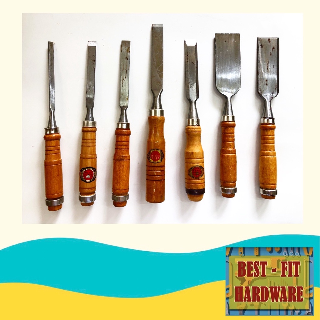 CHISEL WITH WOODEN HANDLE | Shopee Philippines