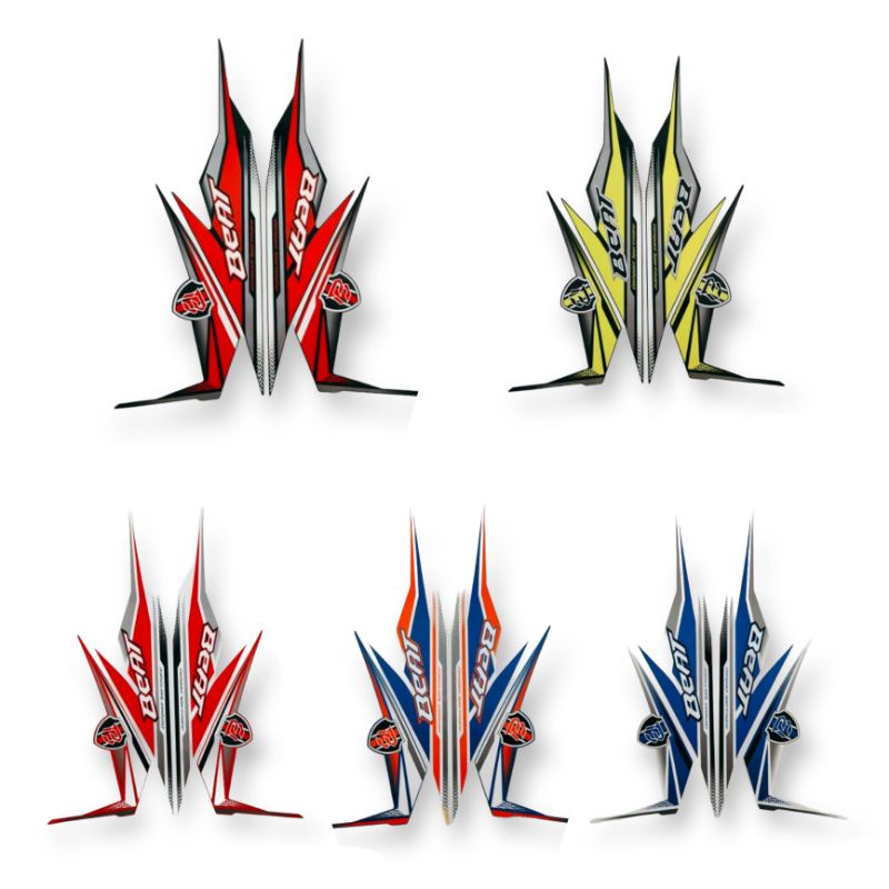 Stripping strip stickers stickers lis polet body Honda beat fi esp cbs ...