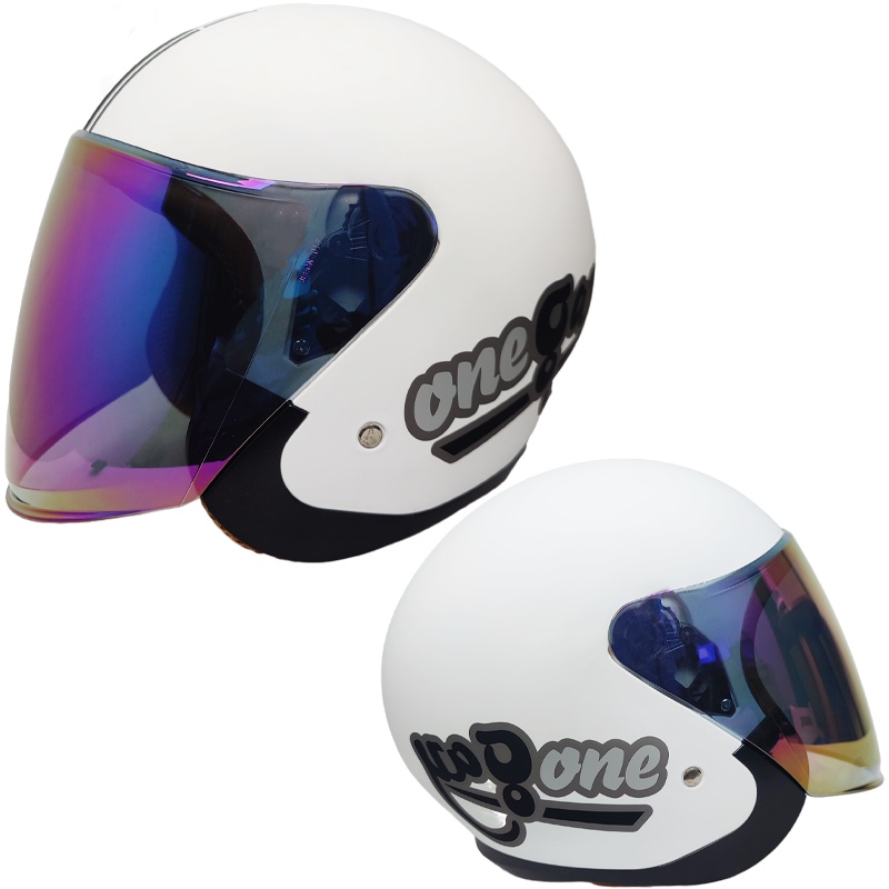 3/4 Helmet Open Face And Safety For Adults And Safety Engine Motor ...