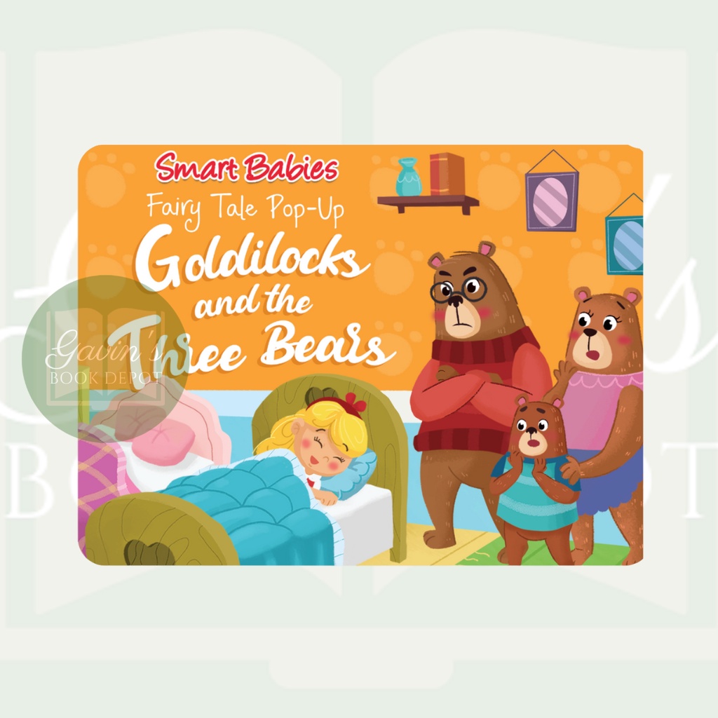 Smart Babies Fairy Tale Pop-up Board Book (Goldilocks, Pinocchio ...