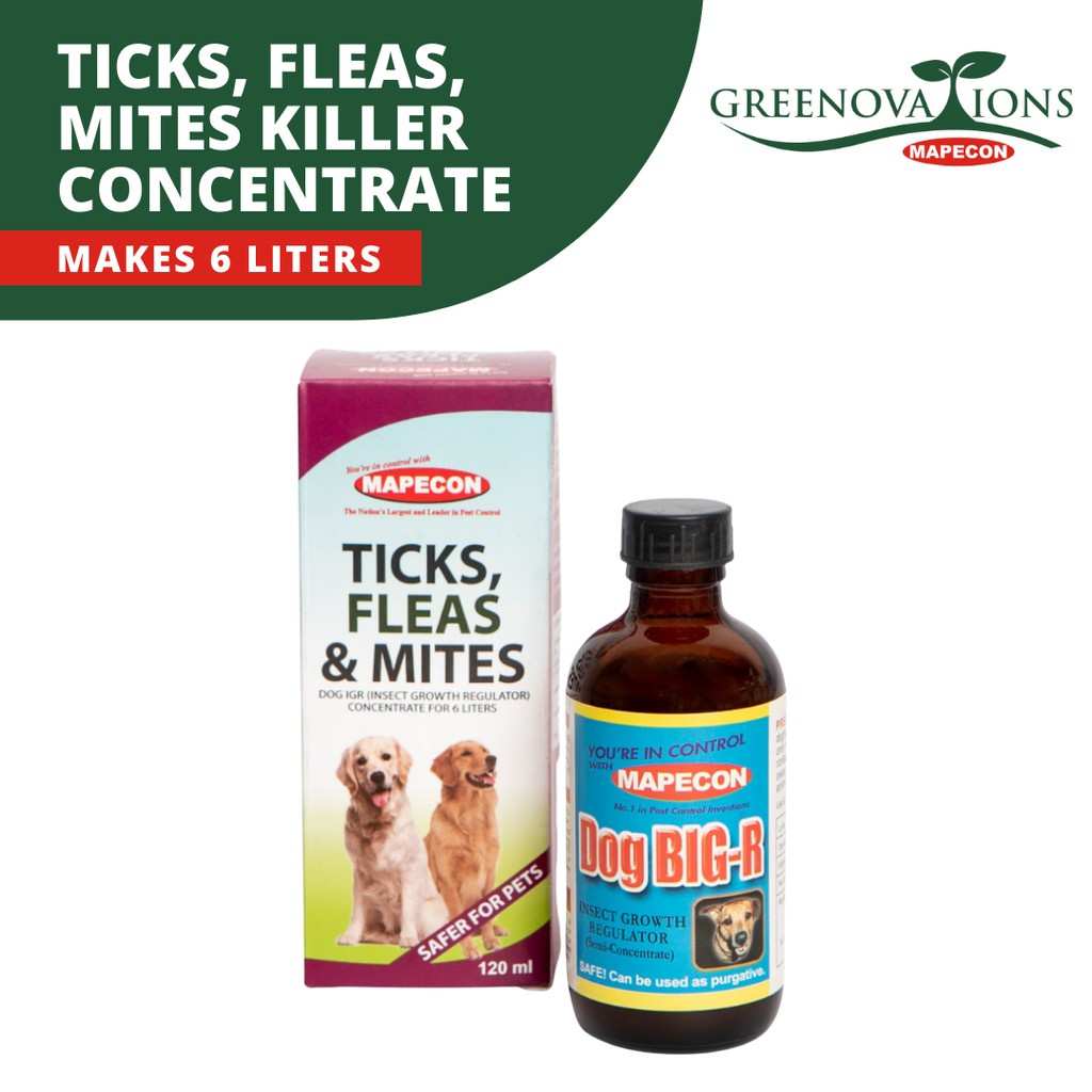 ┅MAPECON Dog Insect Growth Regulator — Ticks, Fleas & Mites Killer ...