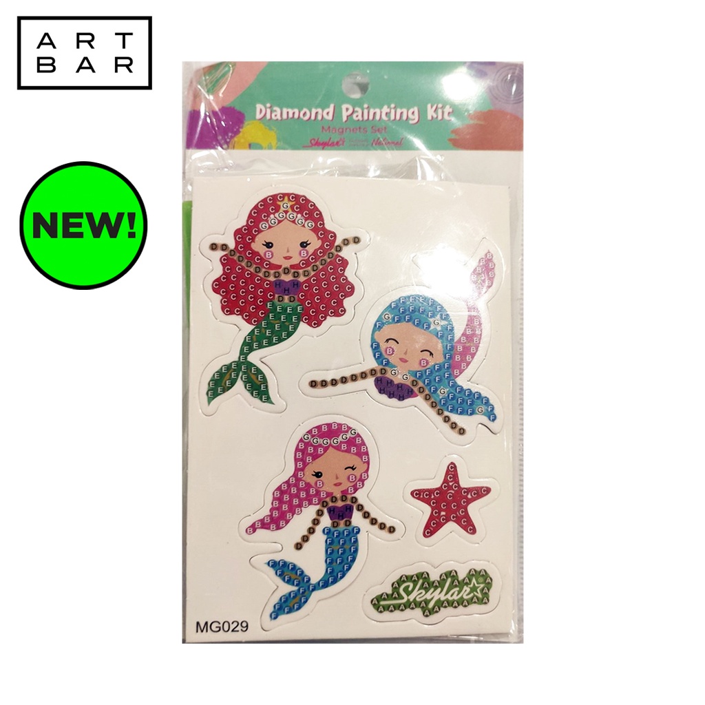 Skylar Diamond Painting - Magnet Kit Mg029 Mermaid Ndm5 - Art Bar PH ...