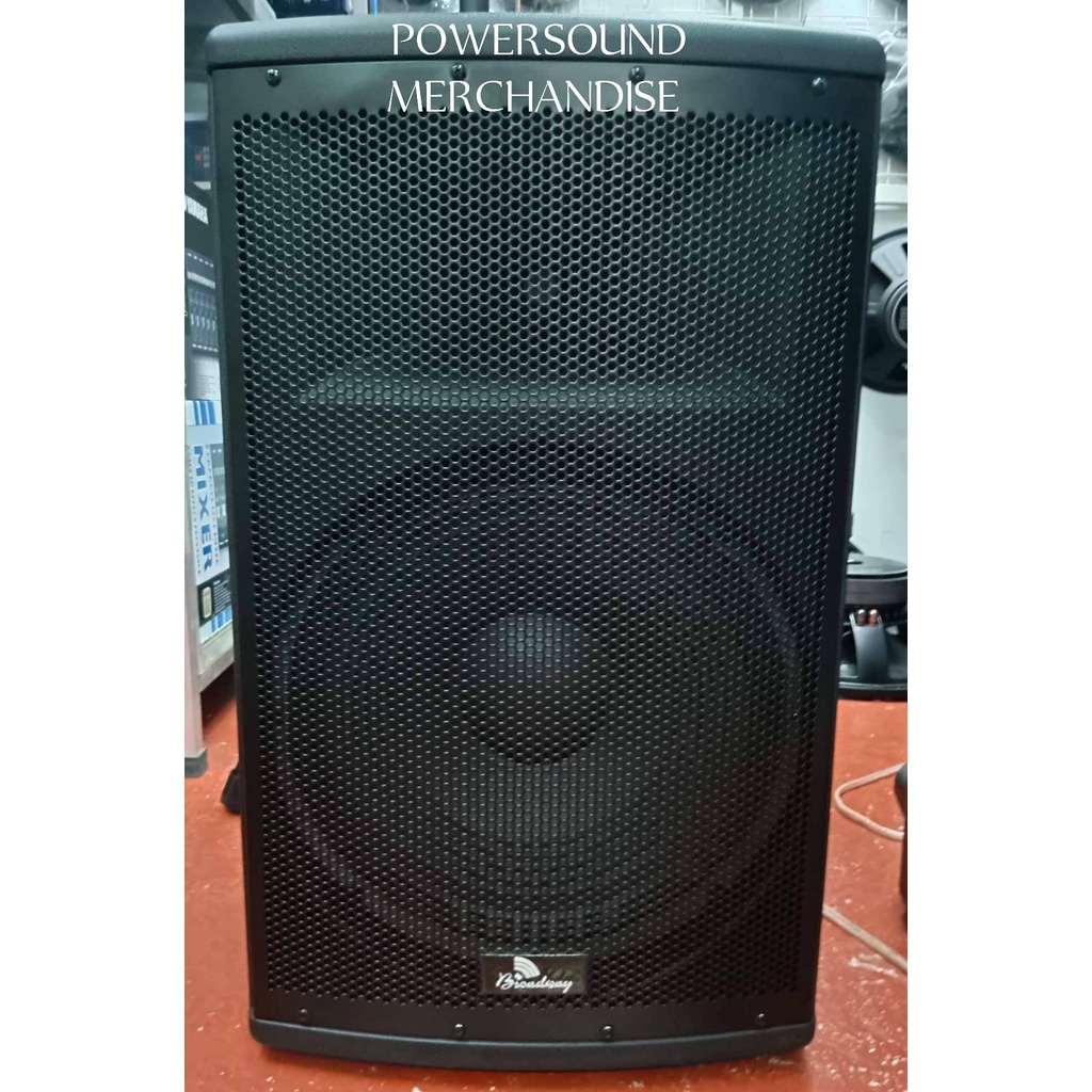 BROADWAY 15" 2 Way Speaker box CB-15 | Shopee Philippines