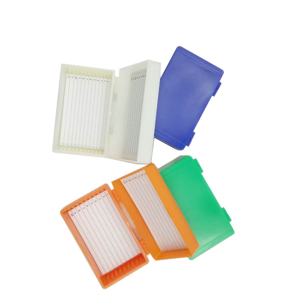 (WANTLAB) Microslide Slide Microscope Box Glass Slides Box, Random ...