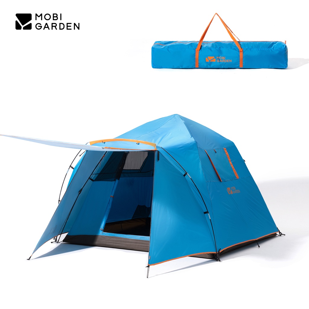 MOBI GARDEN Camping Family Instant Tent Waterproof Easy To Set Up ...