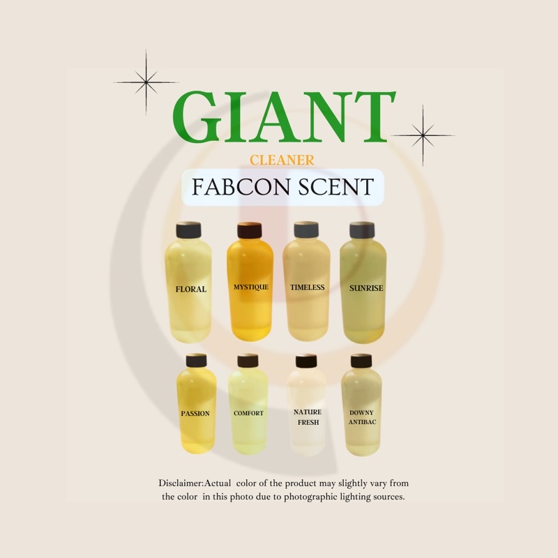 SCENT FOR FABCON SOFTENER SUNRISE FLORAL MYSTIQUE ETC | Shopee Philippines