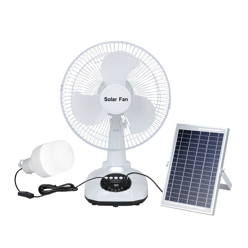 Adjustable wind LED light solar fan with solar panel rechargeable multi ... Adjustable wind LED light solar fan with solar panel rechargeable multi ...