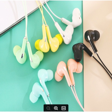 TTC#U38 Universal Headsets Suitable for Macaron Color Wire-controlled ...