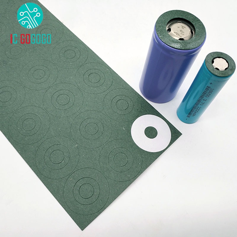 36pcs 32650 1S Barley Paper Battery Pack Insulation Gasket Battery Pack ...