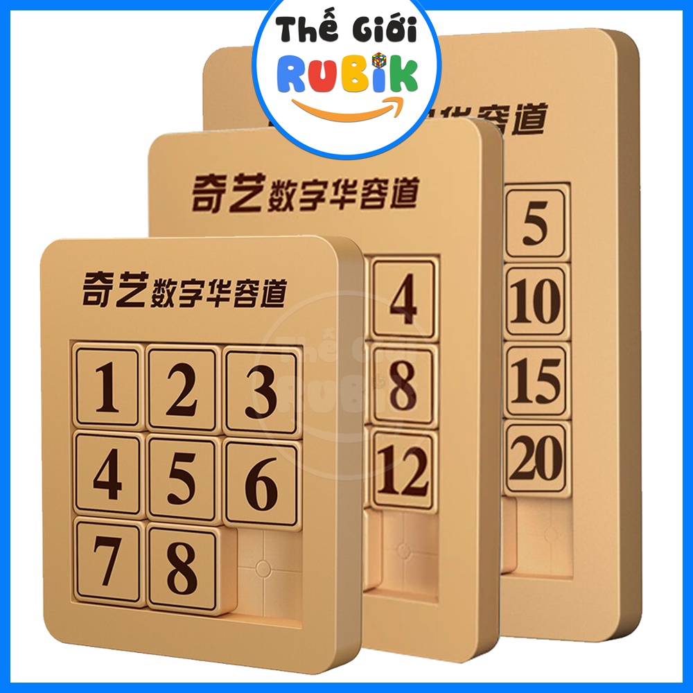 Puzzle Board Number Sliding Logical Thinking Number Board Game for ...