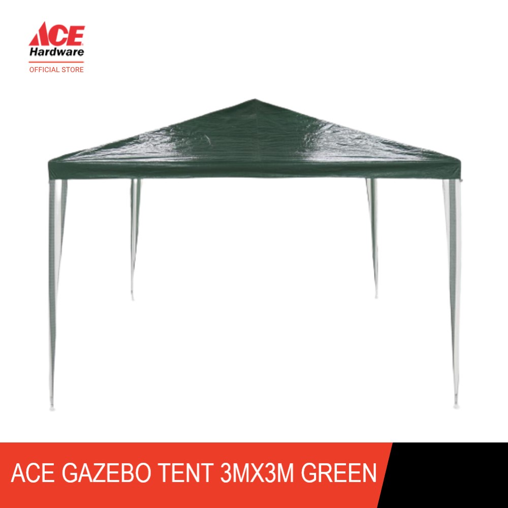 Ace Gazebo Tent 3mX3m Green | Shopee Philippines