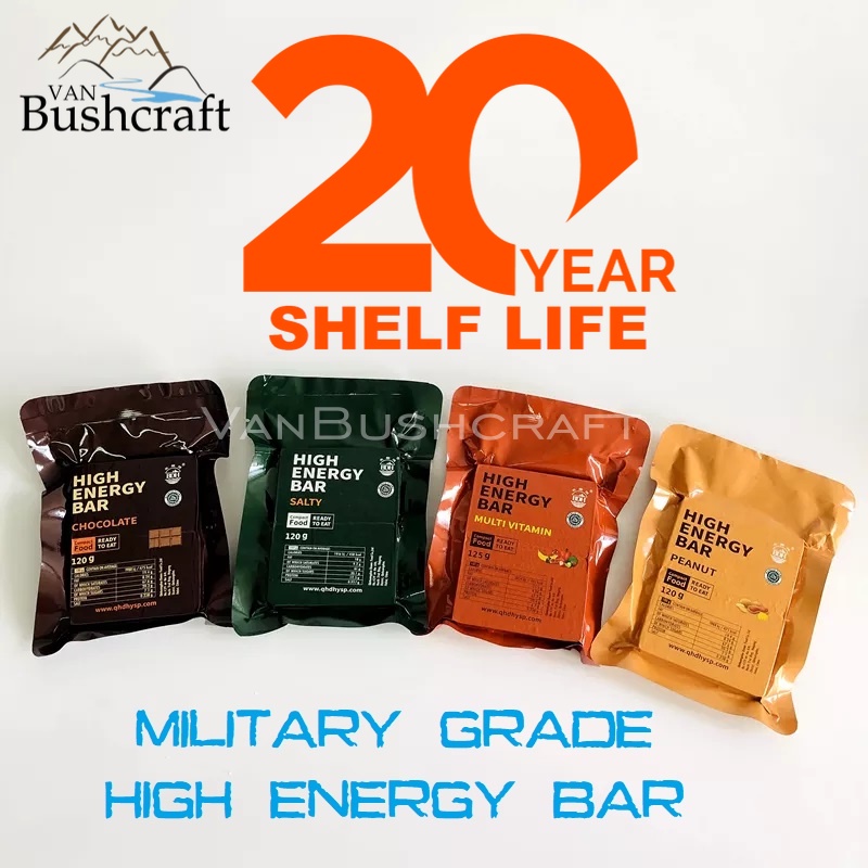 MRE High Energy Bar Biscuit 20 Years Shelf Life Emergency Food Rations Emergency Survival Food ...
