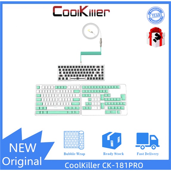 CoolKiller CK-181PRO customized keyboard wireless gaming 68-key mechanical keyboard | Shopee ...