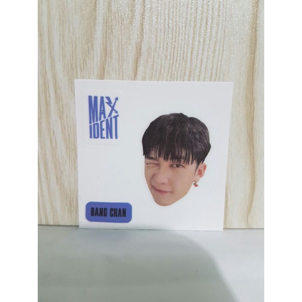 Stray Kids Chan Maxident Official Face Sticker | Shopee Philippines