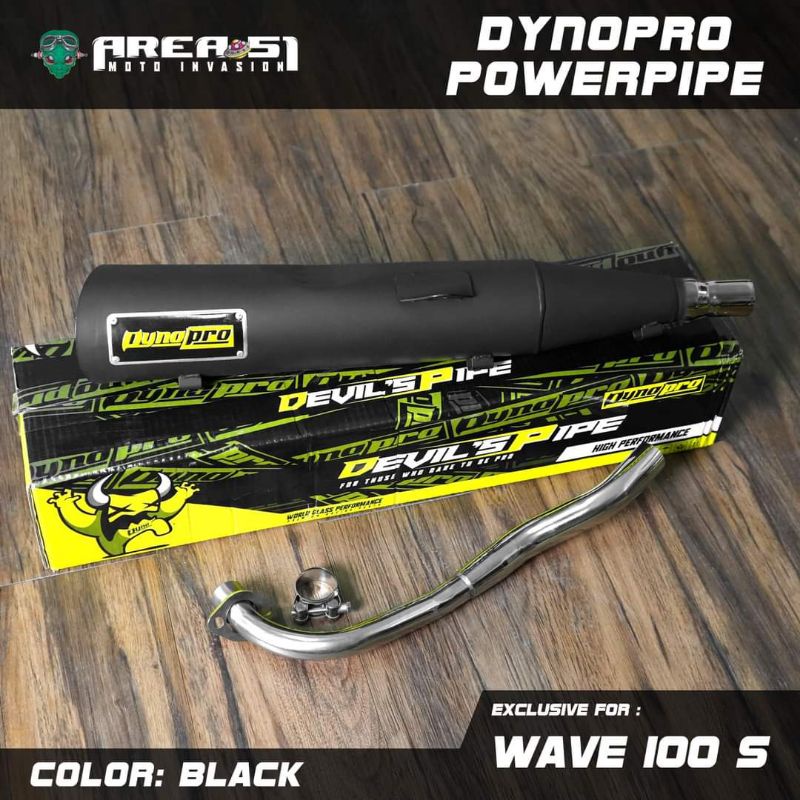 DYNO PRO POWER PIPE FOR WAVE 100S | Shopee Philippines