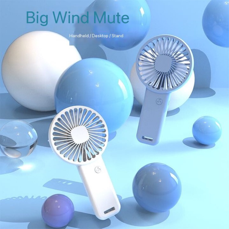 Mini Fan Phone Holder [ KGG03 ] Portable Rechargeable Desk Mobile Fan ...