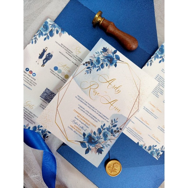 Wedding Invitation Card Print Only | Shopee Philippines