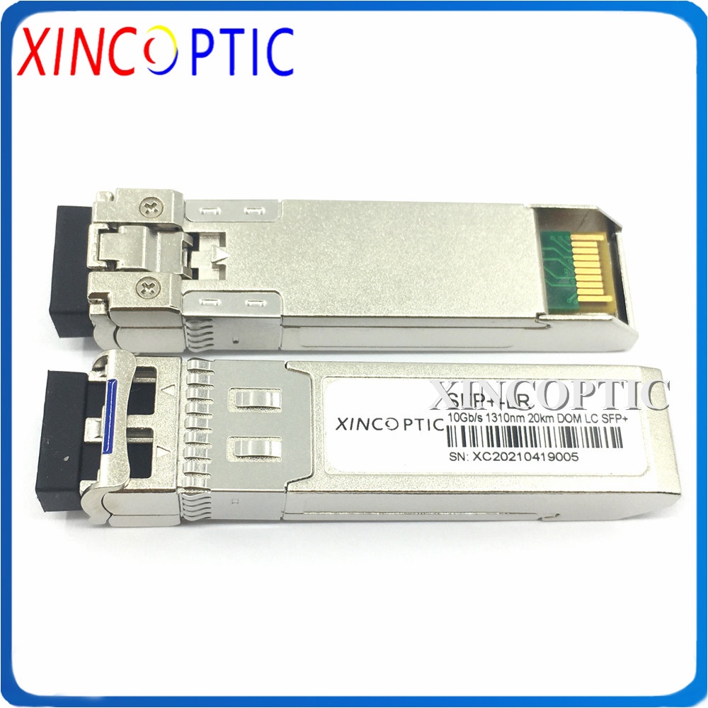 Sfp-10g-lr Lc 10g 1310nm 20km Ddm Sm Module Sfp+ Optica Fiber ...