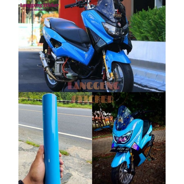 Ice Blue Sticker Blue Sky Blue Velvette Sticker Light Blue Color ...