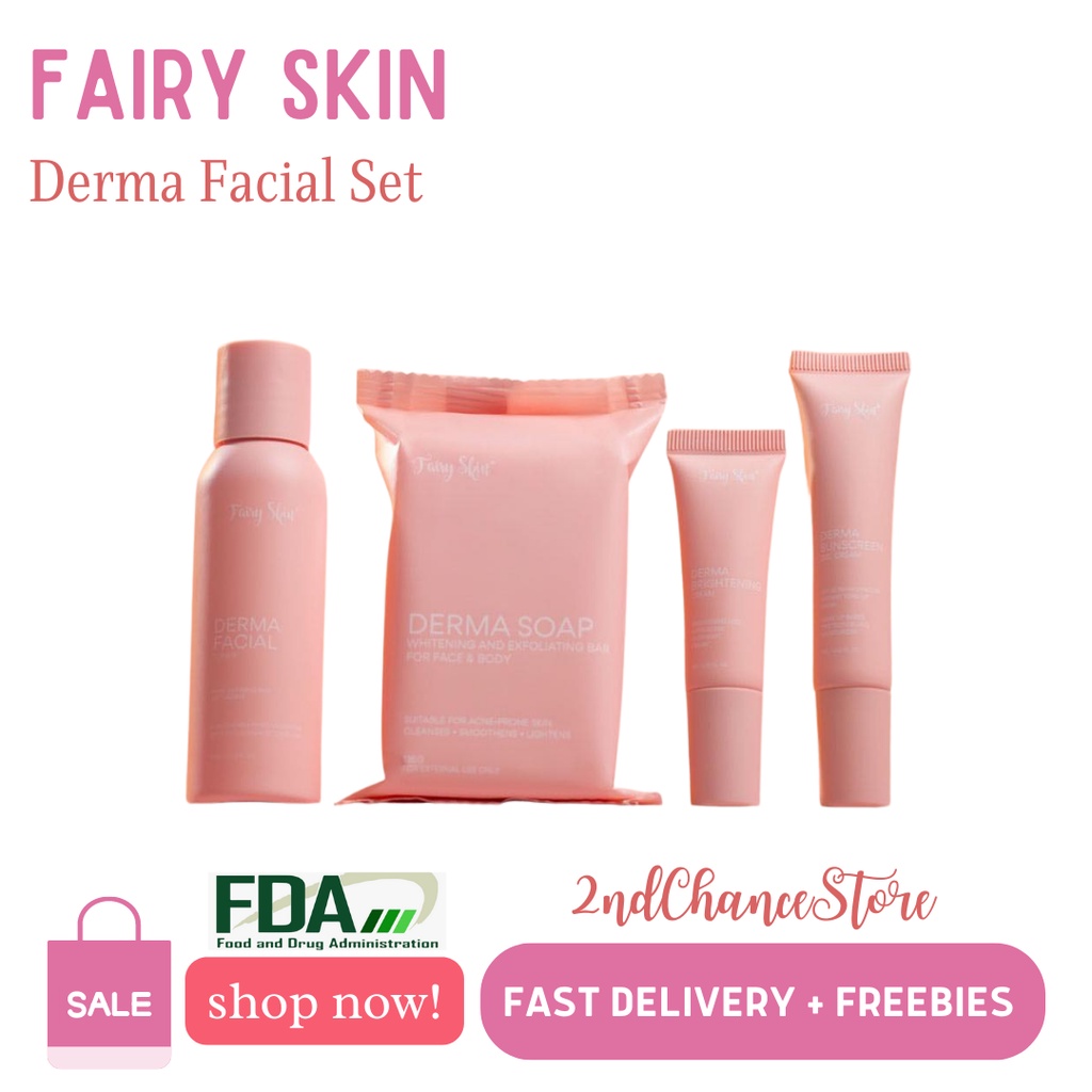 Fairy Skin Derma Facial Set | New Packaging | REJUVENATING SET | ANTI ...