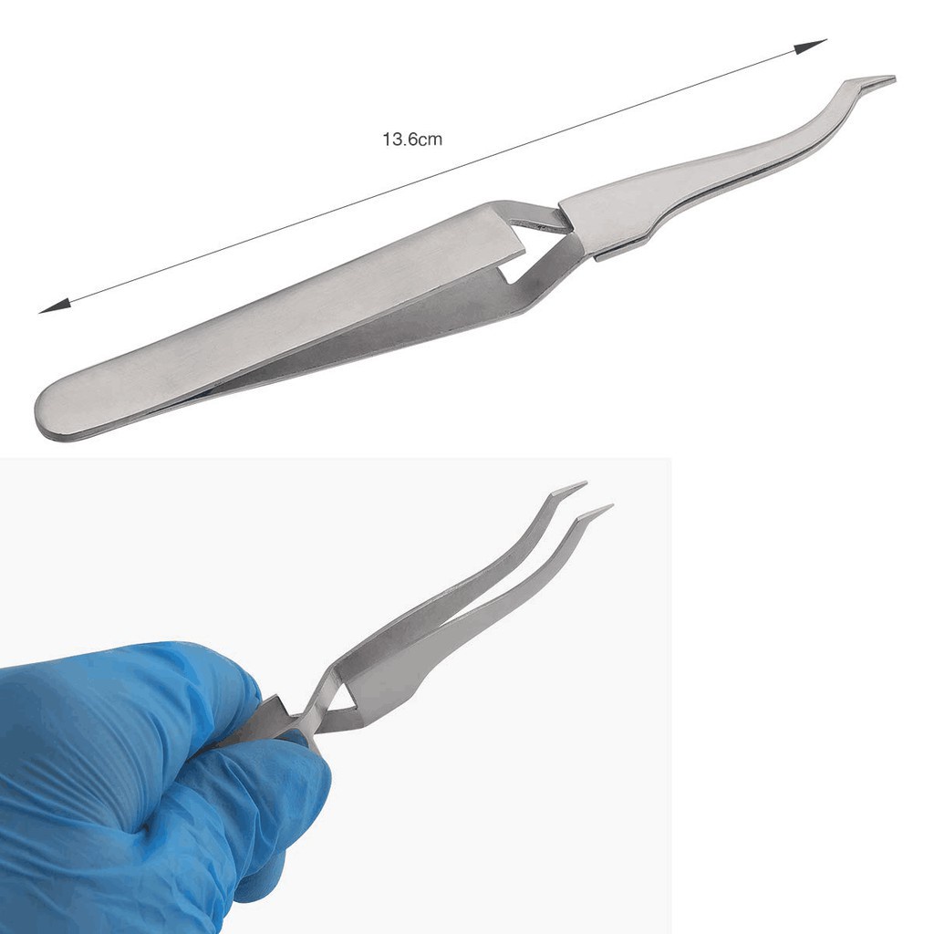 Dental Tweezers Posterior For Bracket Buccal Tube Bonding Holder Forcep ...