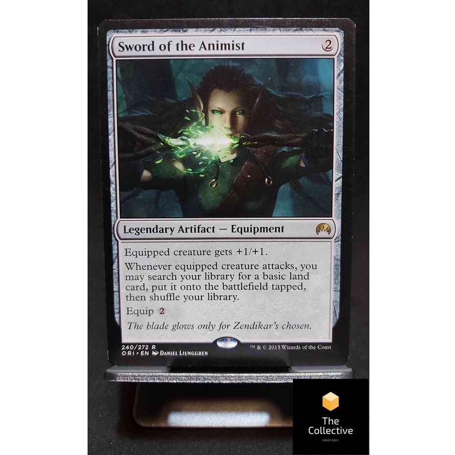 Magic the Gathering - MTG Card Game - Sword of the Animist - [COLORLESS ...