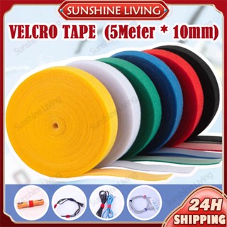 Velcro Tape Cable Organizer Velcro Cable Ties Strap Reusable Back to ...