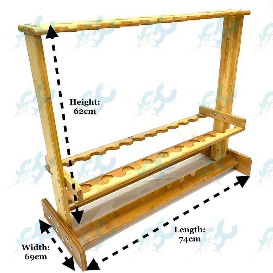 GC Rod Rack Stand 74x62x29cm | Shopee Philippines