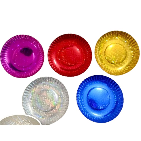 Gold Cake Paper Plate Birthday Paper Plate | Shopee Philippines