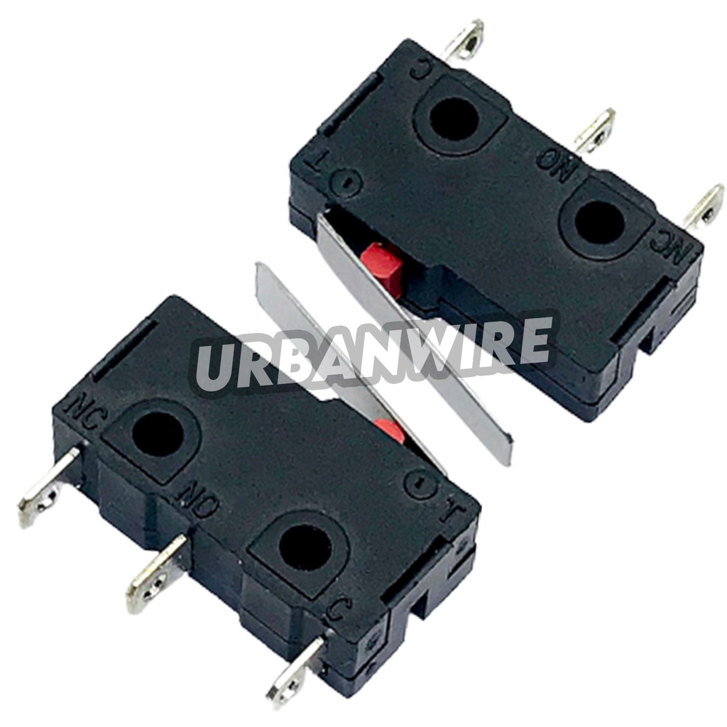 🟦 Micro Mini 3 Pins Limit Power Switch NC NO SPDT ON OFF 5A up to 220V ...